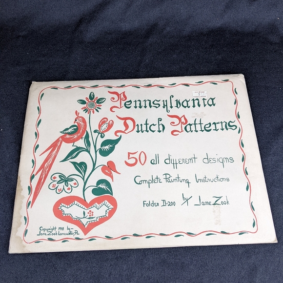 Office | Vintage Pennsylvania Dutch Patterns 59 Designs Jane Zook ...